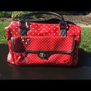 Disney | Bags | Disney Park Minnie Mouse Red Polka Dot Purse | Poshmark